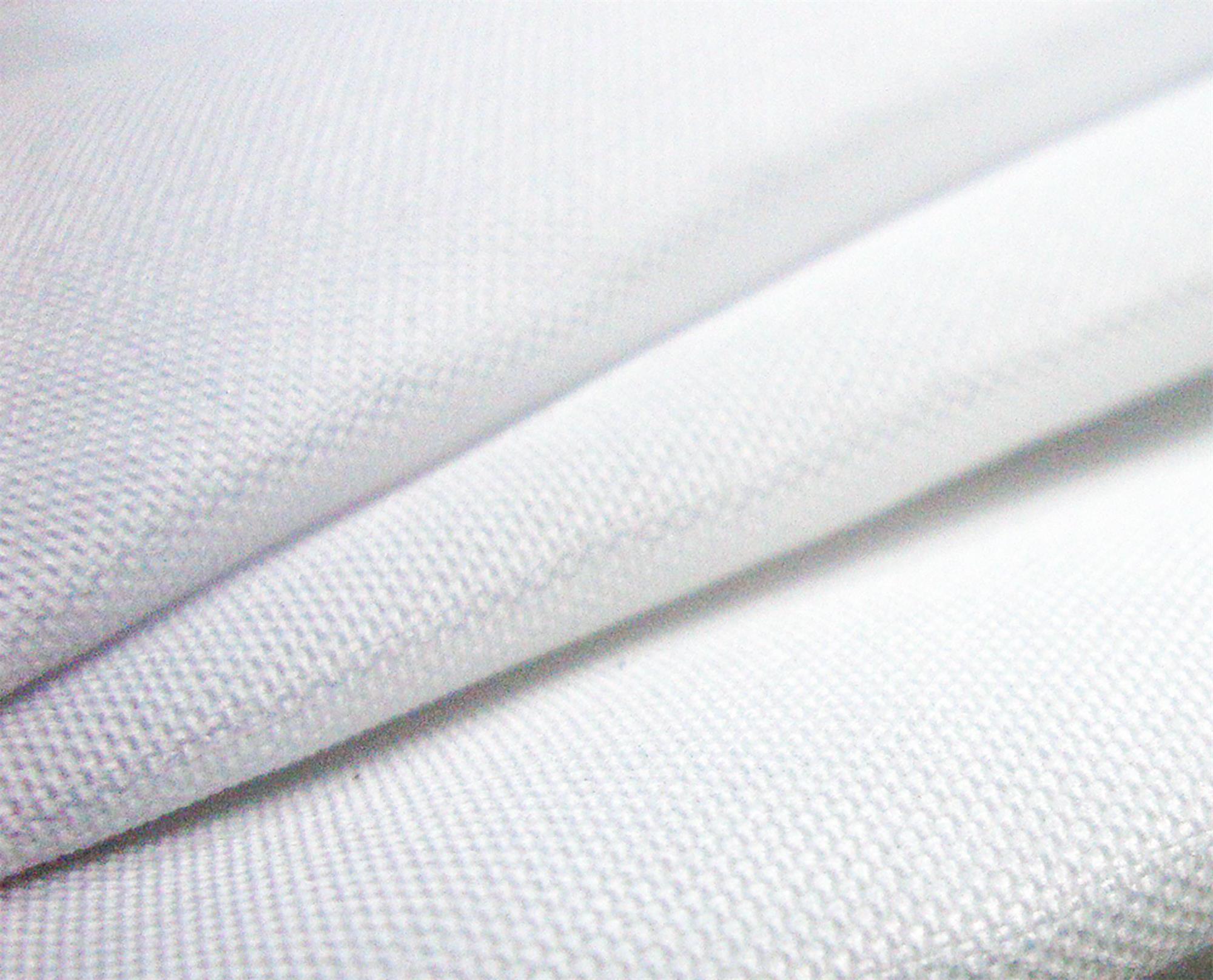 White Polyester Fabric 1m - 132'' (3.3m) - Elegant Event Essentials